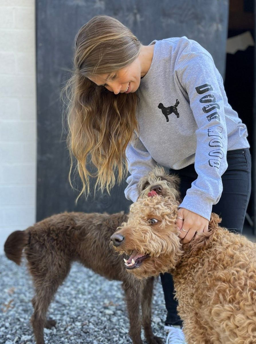 Simple Dood Mood Crew Sweatshirt - Grey – DOOD MOOD CO.